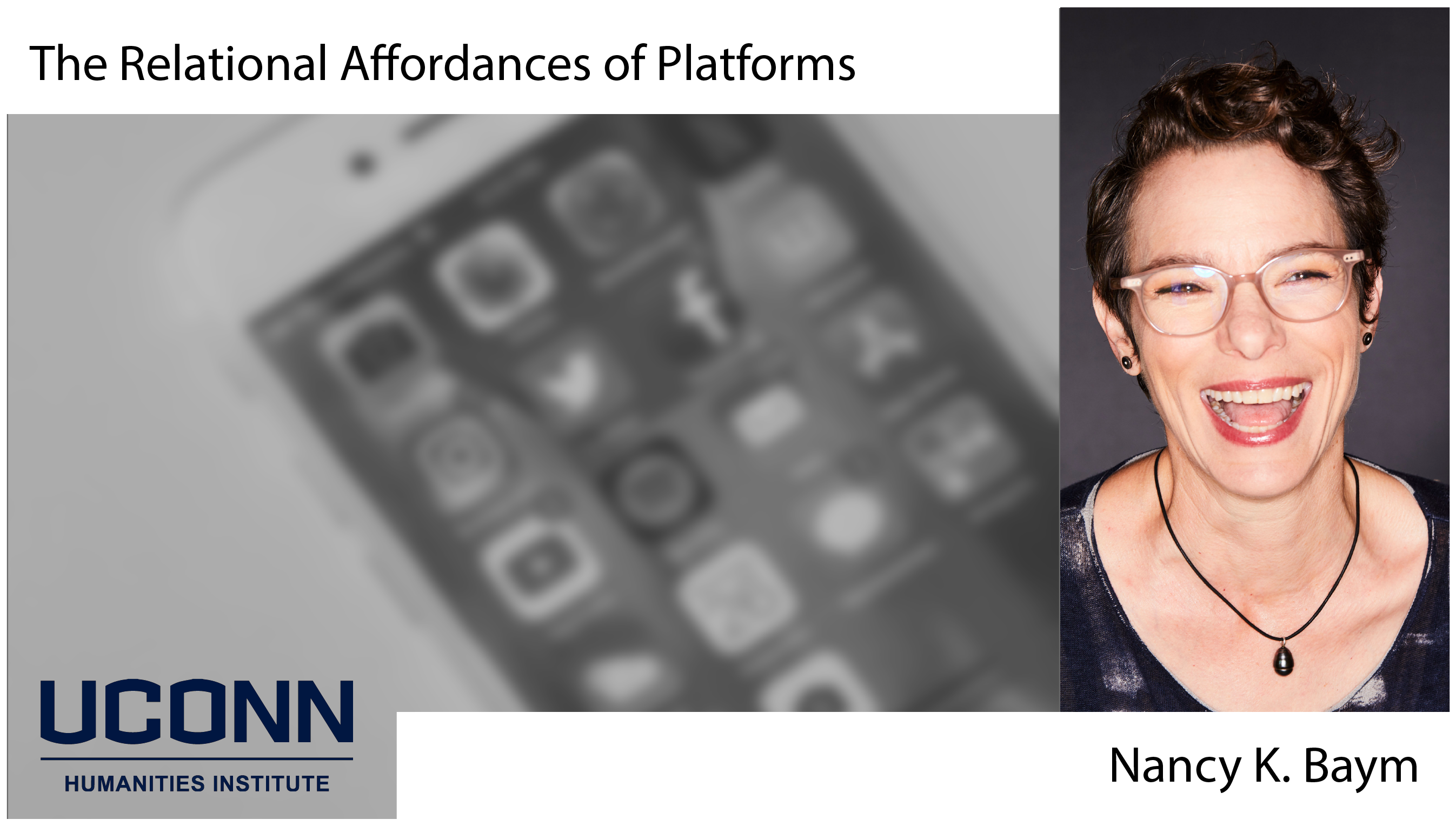 UCHI Hosts Microsoft's Nancy Baym Talk on Social Media and Human ...